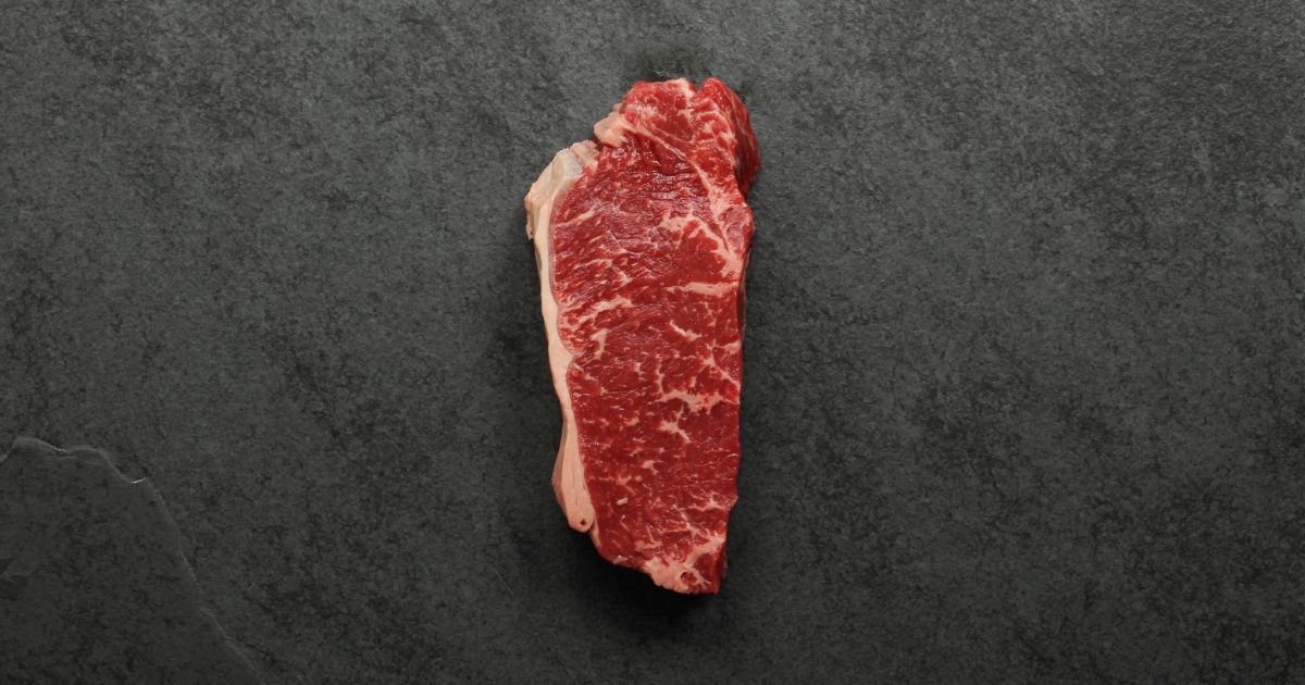Grass Fed Beef New York Steak (BMS 4+) | Woodward Meats