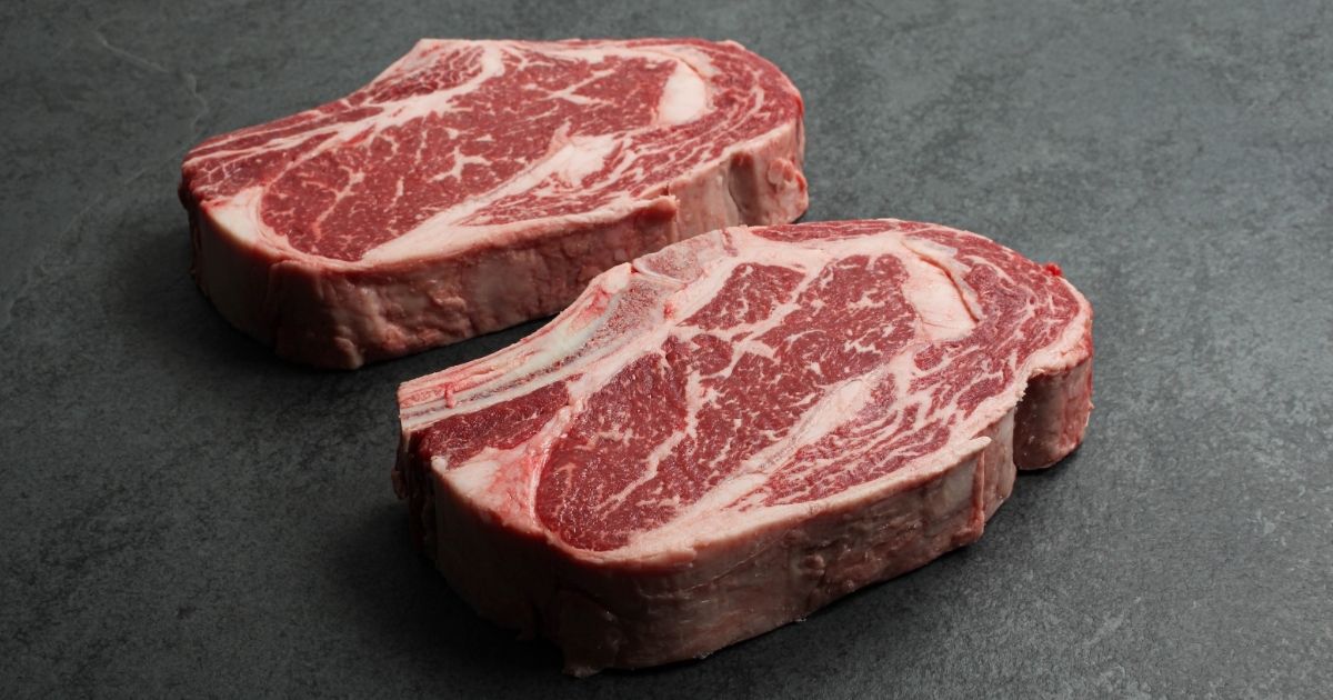 Canadian Prime Beef Rib Steak - Bone-In (24 oz) | Woodward Meats